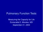 PPT - Spirometry (Pulmonary Function Tests) PowerPoint Presentation ...