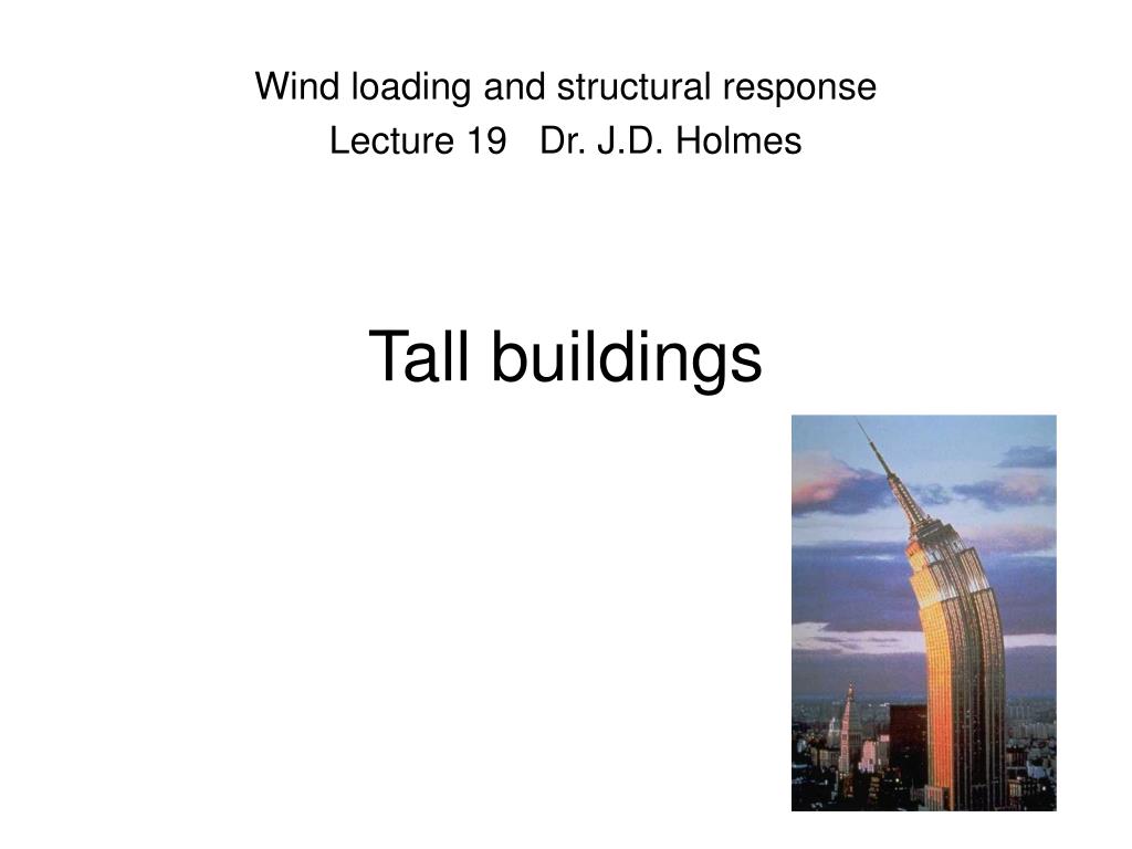 PPT - Tall buildings PowerPoint Presentation, free download - ID:1269561