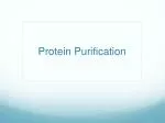PPT - Protein Purification PowerPoint Presentation, free download - ID ...