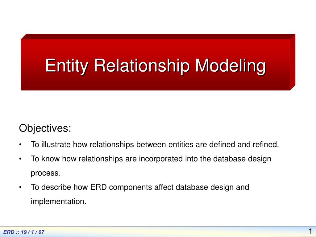 PPT - Entity Relationship Modeling PowerPoint Presentation, free ...