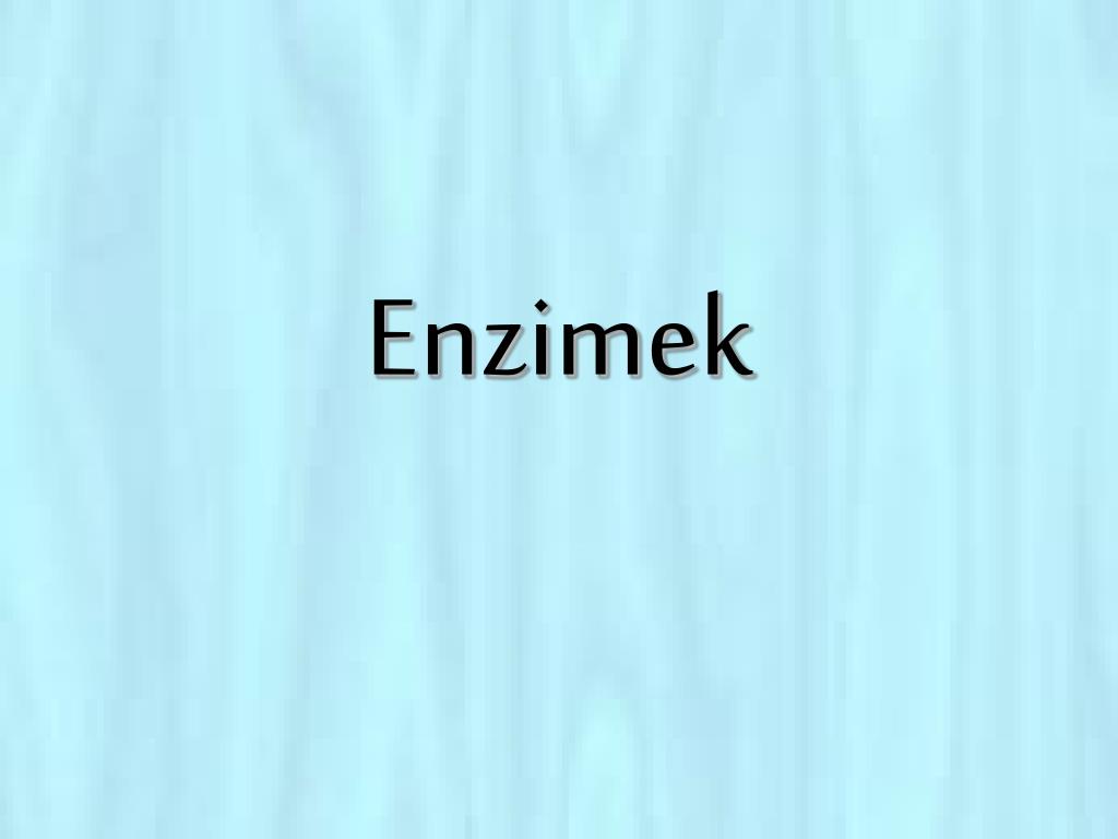 PPT - Enzimek PowerPoint Presentation, free download - ID:1271940