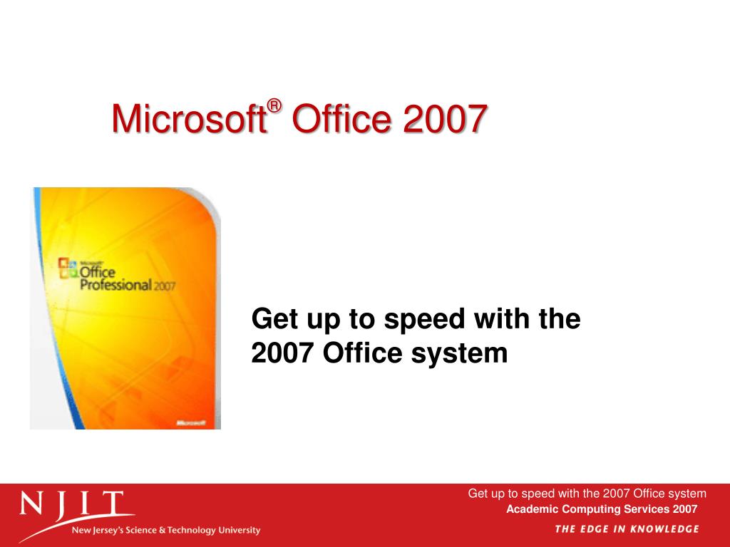 PPT - Microsoft ® Office 2007 PowerPoint Presentation, free download ...
