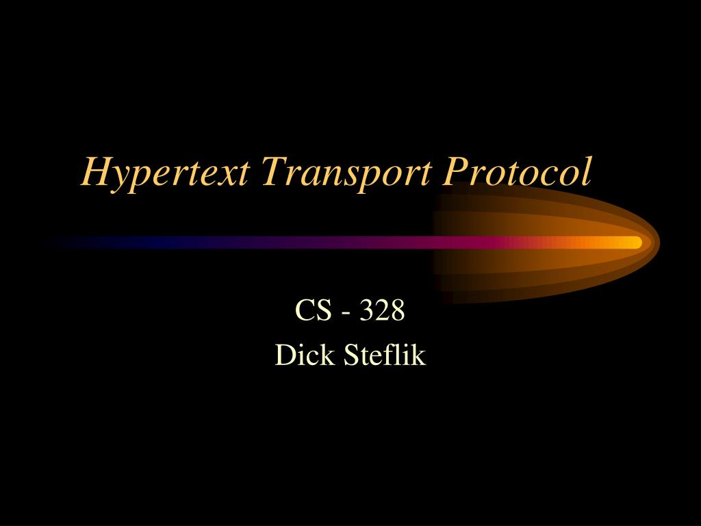 PPT - Hypertext Transport Protocol PowerPoint Presentation, free ...