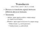 PPT - TRANSDUCERS PowerPoint Presentation, free download - ID:9202381