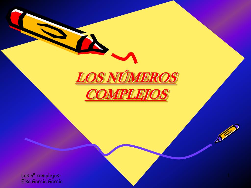 PPT - LOS NÚMEROS COMPLEJOS PowerPoint Presentation, free download - ID ...