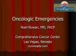 PPT - Oncologic Emergencies PowerPoint Presentation, free download - ID ...