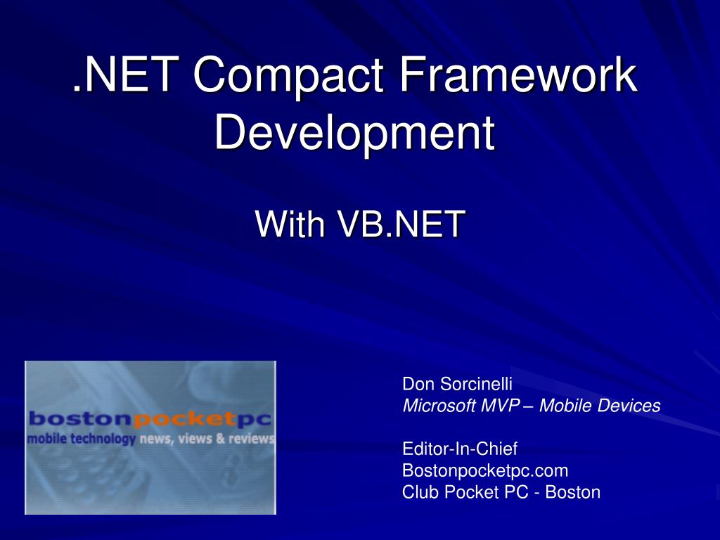 PPT - .NET Compact Framework Development PowerPoint Presentation, free download - ID:1274013