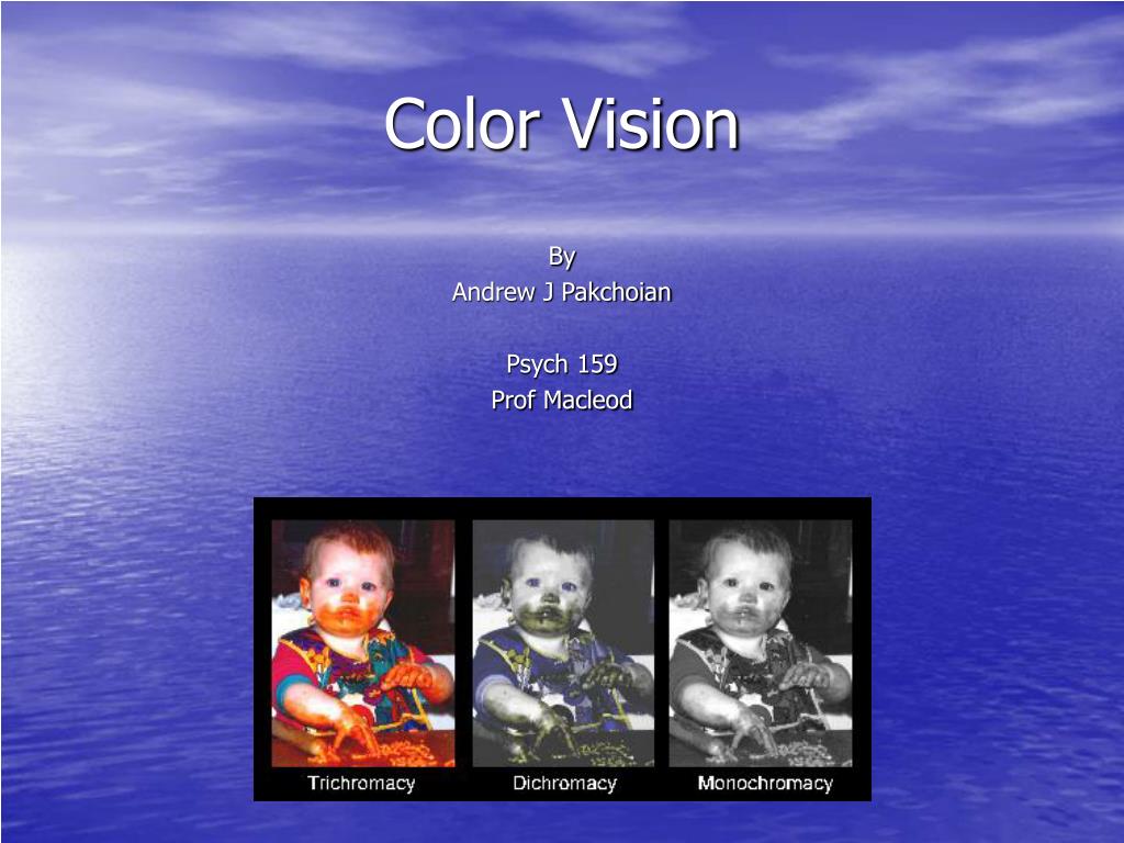 PPT - Color Vision PowerPoint Presentation, free download - ID:1274365