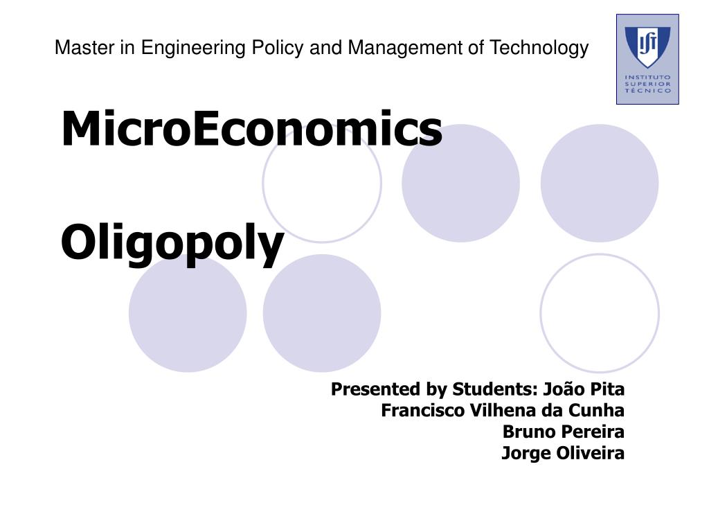 PPT - MicroEconomics Oligopoly PowerPoint Presentation, free download ...