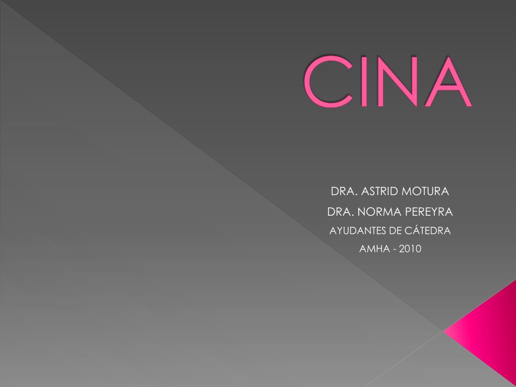 PPT - CINA PowerPoint Presentation, free download - ID:1277599