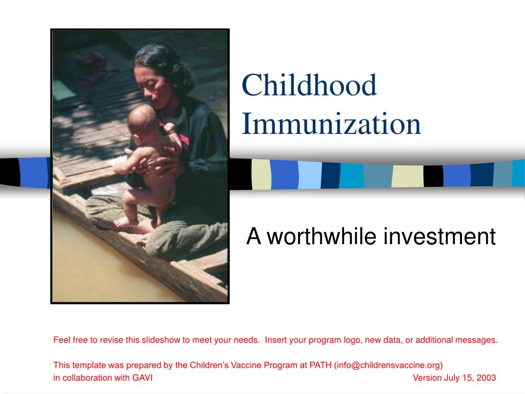 PPT - Childhood Immunization PowerPoint Presentation, free download ...