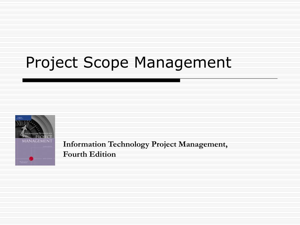 PPT - Project Scope Management PowerPoint Presentation, free download ...