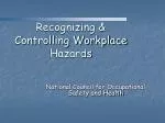 PPT - Workplace Hazards PowerPoint Presentation, free download - ID:5146692