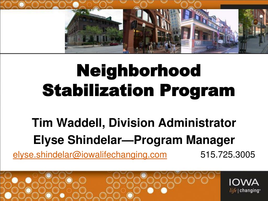 PPT - Neighborhood Stabilization Program PowerPoint Presentation, free ...