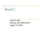 PPT - DANIEL 9 LAS 70 SEMANAS PowerPoint Presentation, free download ...