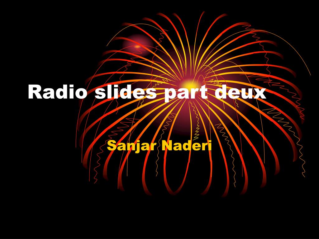 PPT - Radio slides part deux PowerPoint Presentation, free download ...