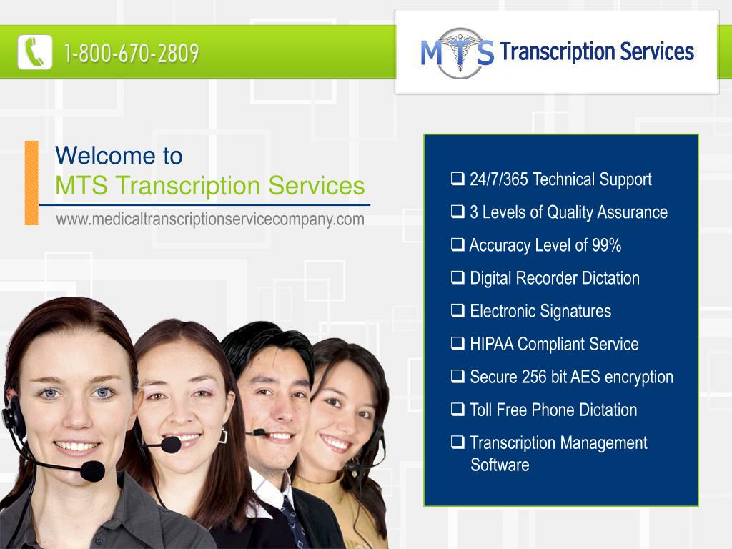 PPT - radiology transcription services at mts PowerPoint Presentation ...