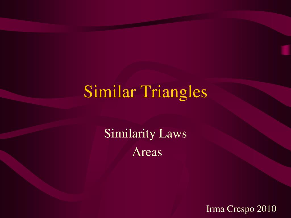 PPT - Similar Triangles PowerPoint Presentation, free download - ID:1280973