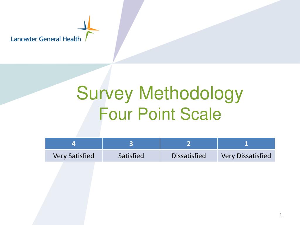 PPT - Survey Methodology Four Point Scale PowerPoint Presentation, free ...