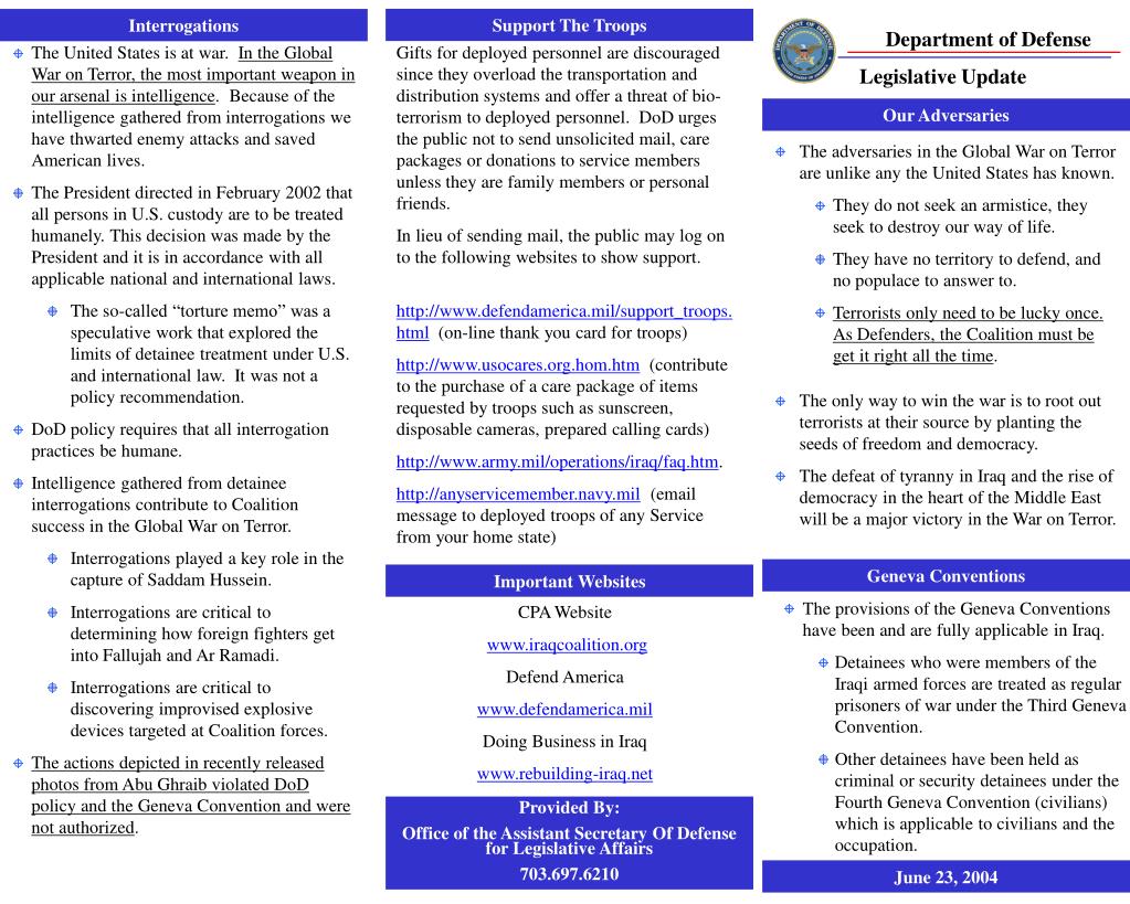 PPT - Department of Defense PowerPoint Presentation, free download - ID ...