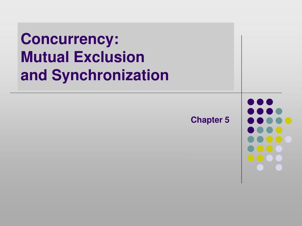PPT - Concurrency: Mutual Exclusion and Synchronization PowerPoint ...