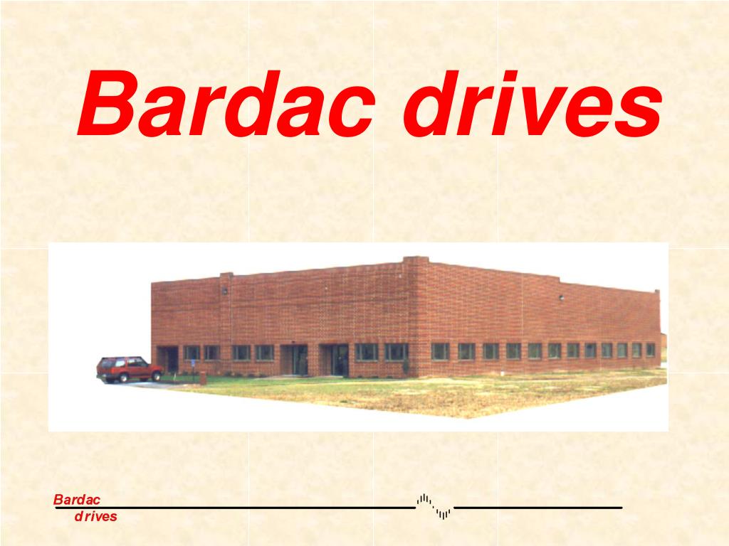 PPT - Bardac drives PowerPoint Presentation, free download - ID:1285166