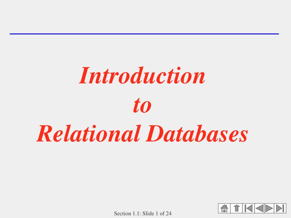 PPT - Introduction to Relational Databases PowerPoint Presentation, free download - ID:1285570