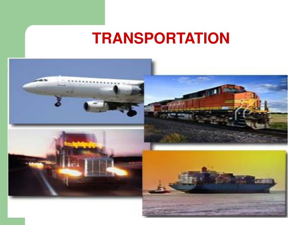 PPT - TRANSPORTATION PowerPoint Presentation, free download - ID:1285958