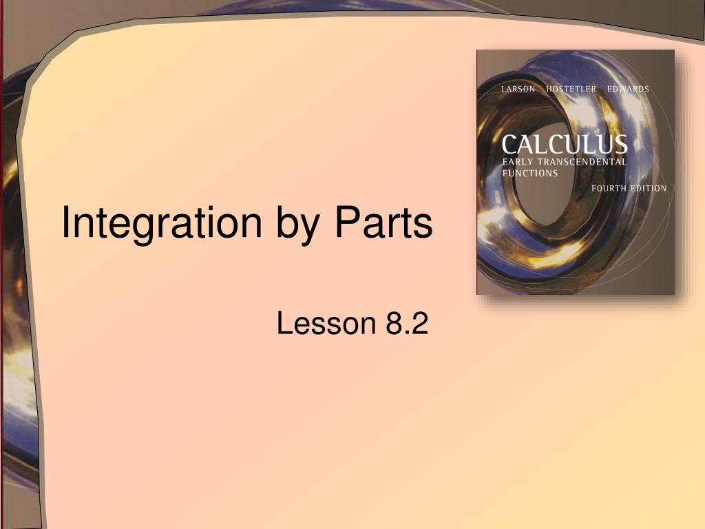 PPT - Integration by Parts PowerPoint Presentation, free download - ID ...