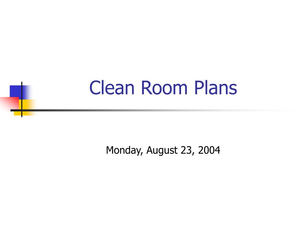 PPT - Clean Room Plans PowerPoint Presentation, free download - ID:1292233