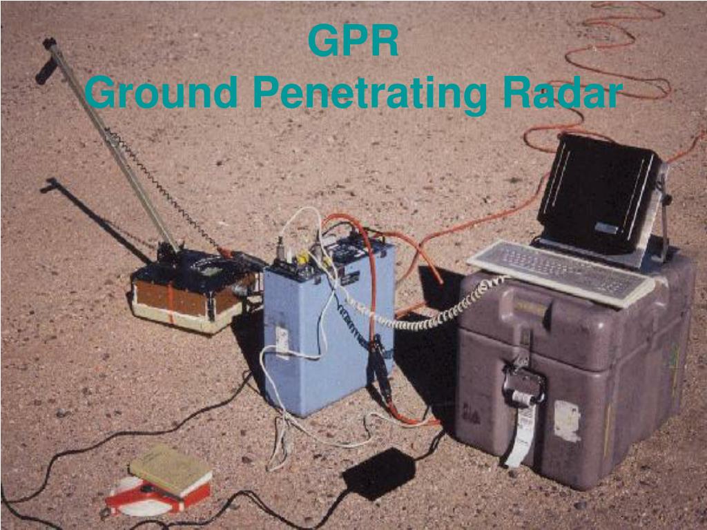 PPT - GPR Ground Penetrating Radar PowerPoint Presentation, free ...