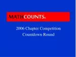 PPT - 2019 School Competition Countdown Round PowerPoint Presentation ...