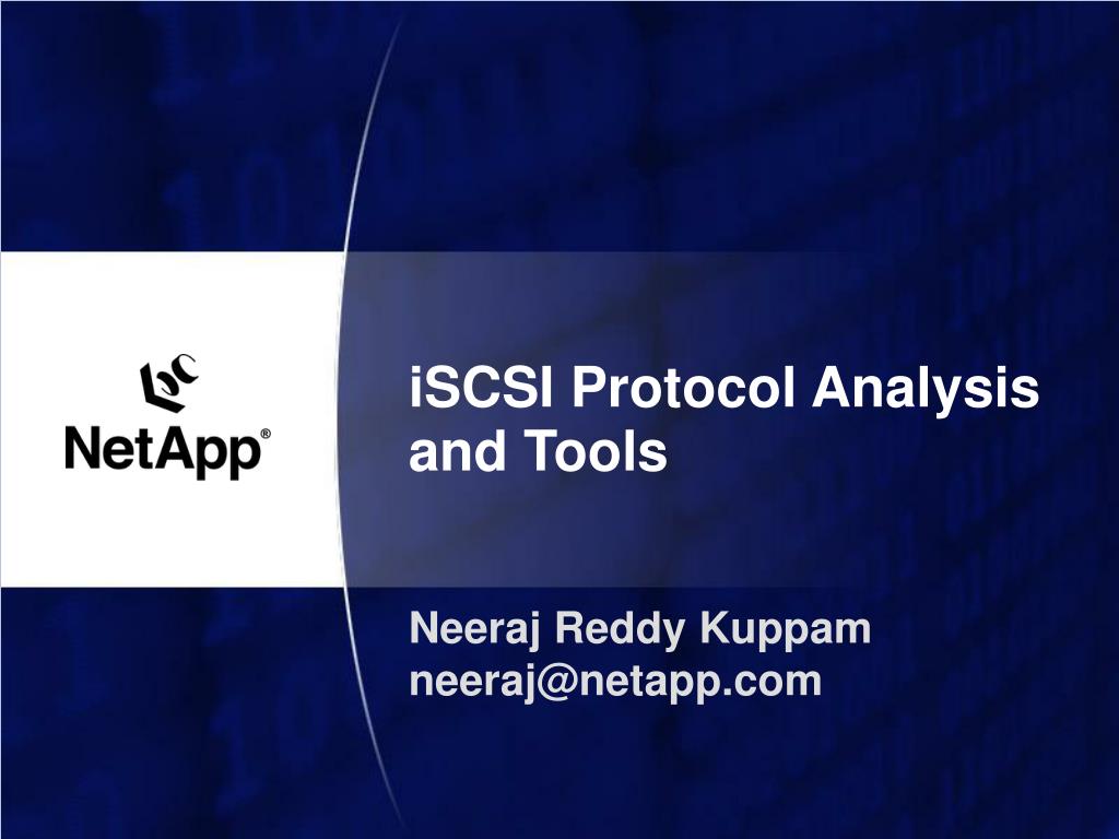 PPT - iSCSI Protocol Analysis and Tools PowerPoint Presentation, free ...