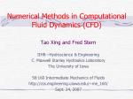 PPT - Lecture 1 - Introduction to CFD Applied Computational Fluid ...