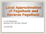 PPT - Pagerank PowerPoint Presentation, free download - ID:3822483