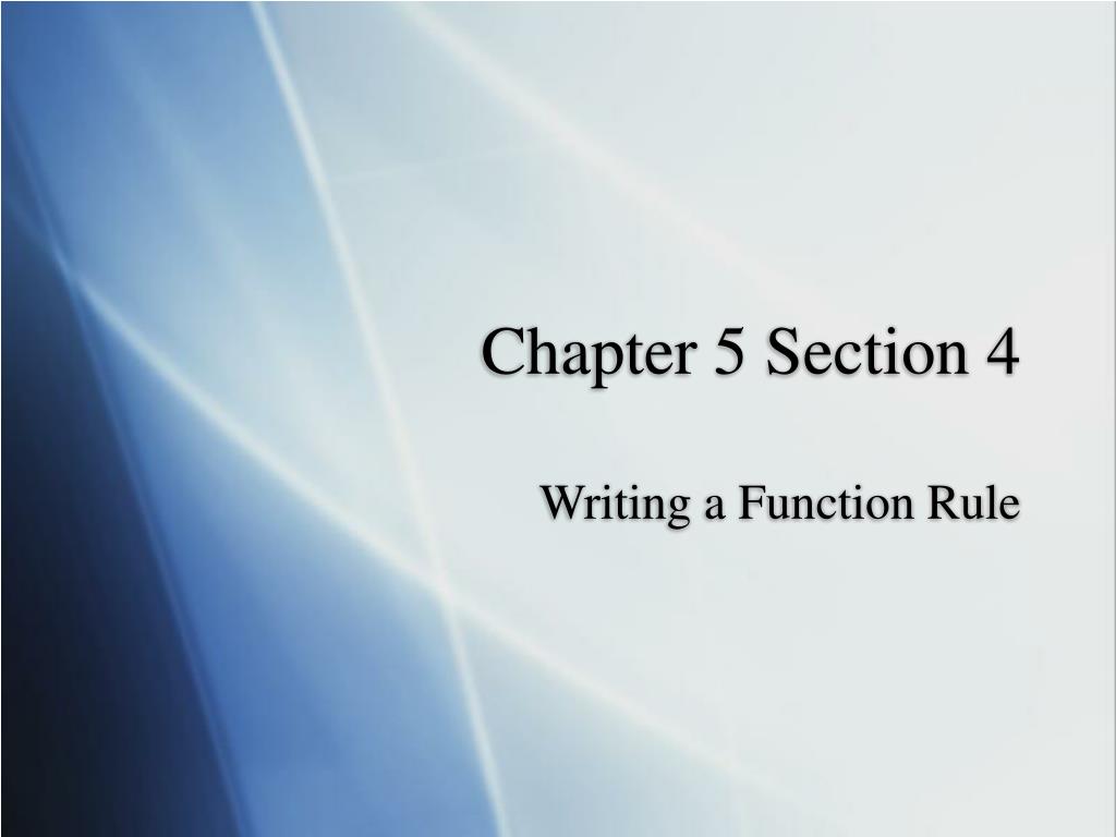 PPT - Crafting Function Rules: Writing Relationships from Tables and ...