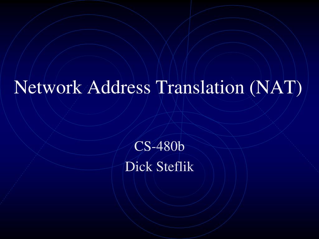 PPT - Network Address Translation (NAT) PowerPoint Presentation, free ...