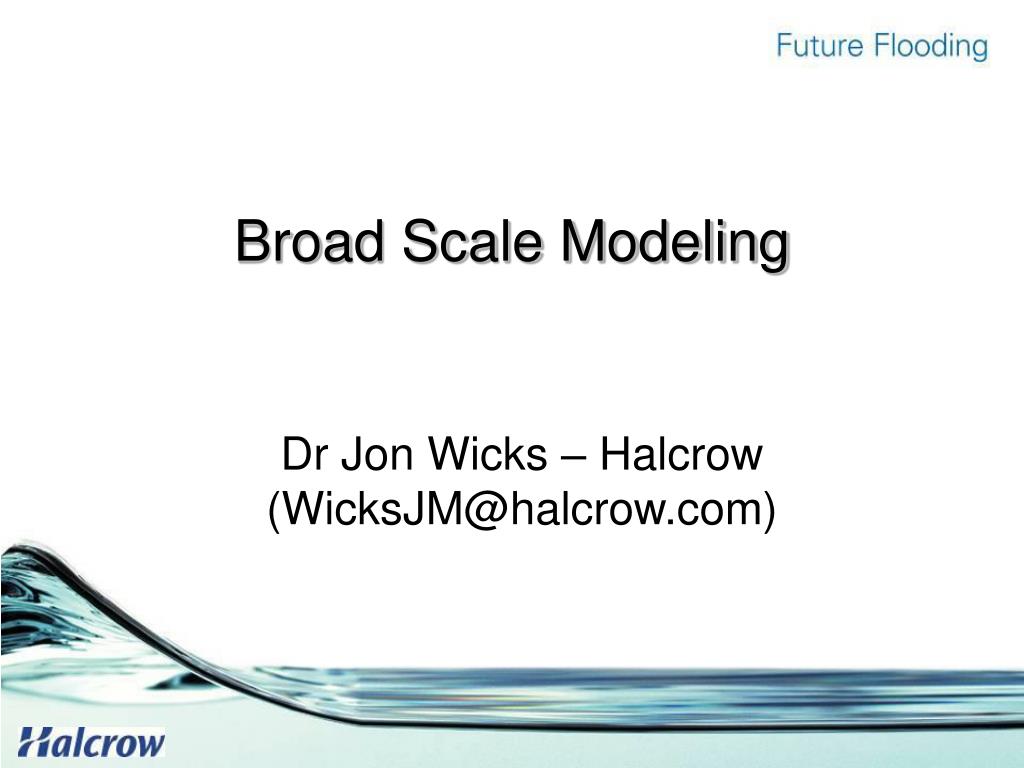 PPT - Broad Scale Modeling PowerPoint Presentation, free download - ID ...