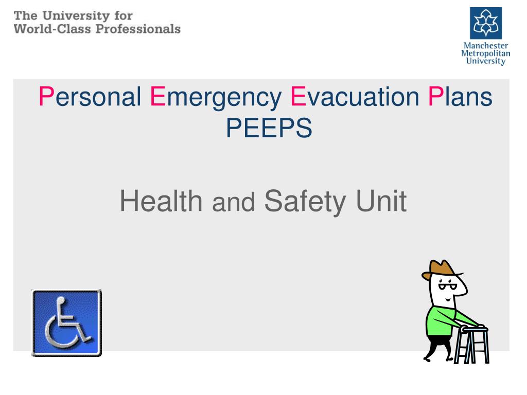 PPT - P ersonal E mergency E vacuation P lans PEEPS PowerPoint ...