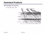 PPT - Parenteral products PowerPoint Presentation, free download - ID ...