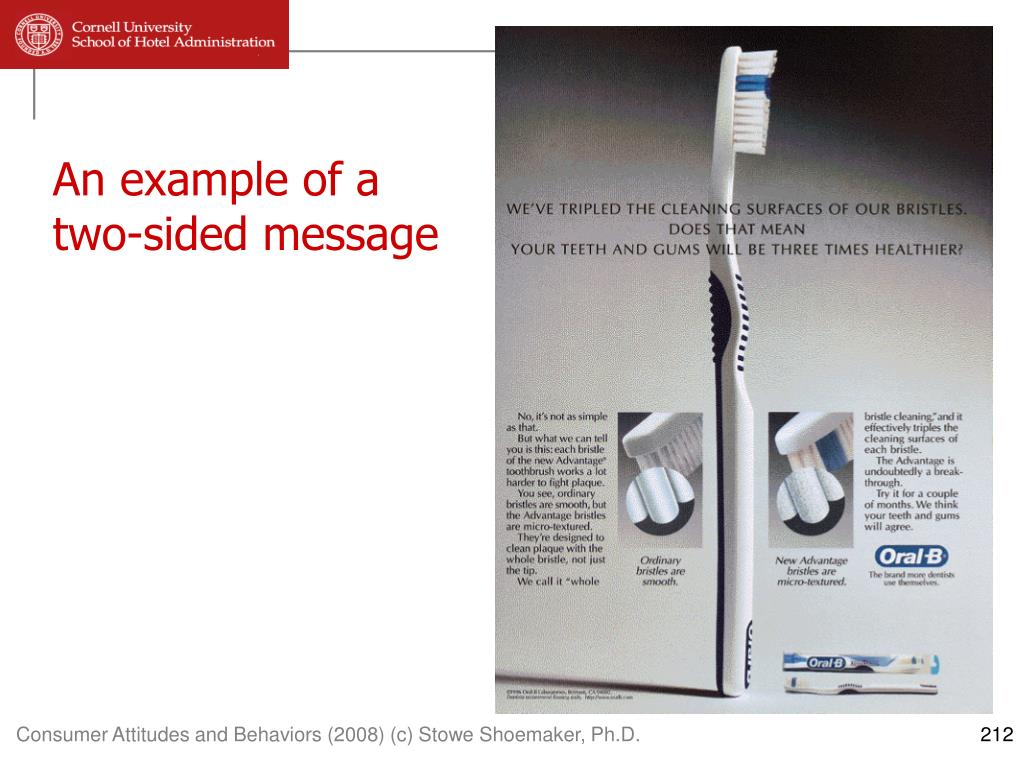 PPT - An example of a two-sided message PowerPoint Presentation, free ...