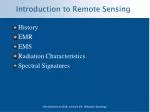 PPT - Introduction to Remote-Sensing PowerPoint Presentation, free ...