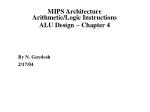 PPT - MIPS instructions PowerPoint Presentation, free download - ID:6660609