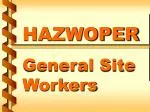PPT - HazWOpER Refresher PowerPoint Presentation, free download - ID ...