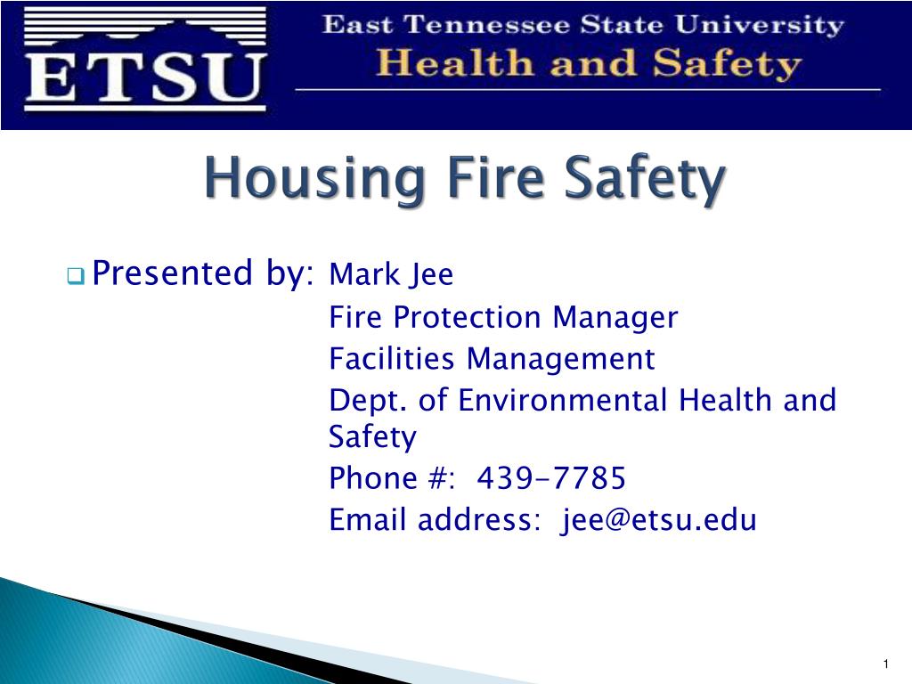 PPT - Housing Fire Safety PowerPoint Presentation, free download - ID ...