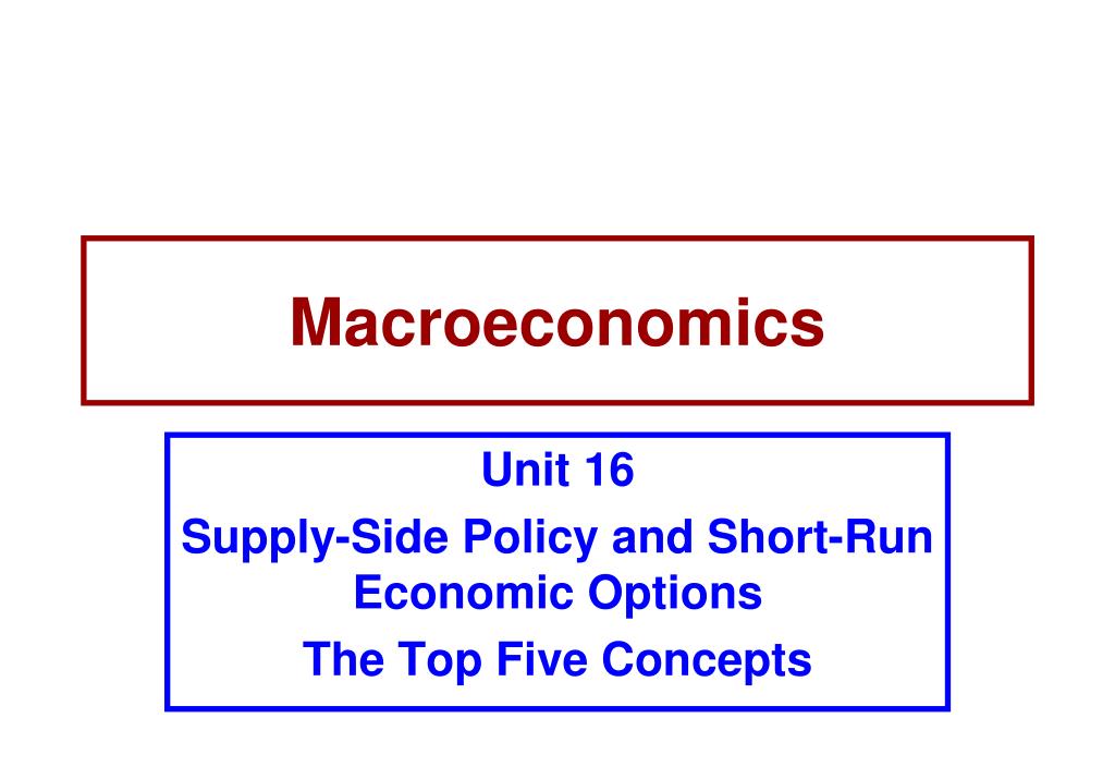 PPT - Macroeconomics PowerPoint Presentation, free download - ID:1310787