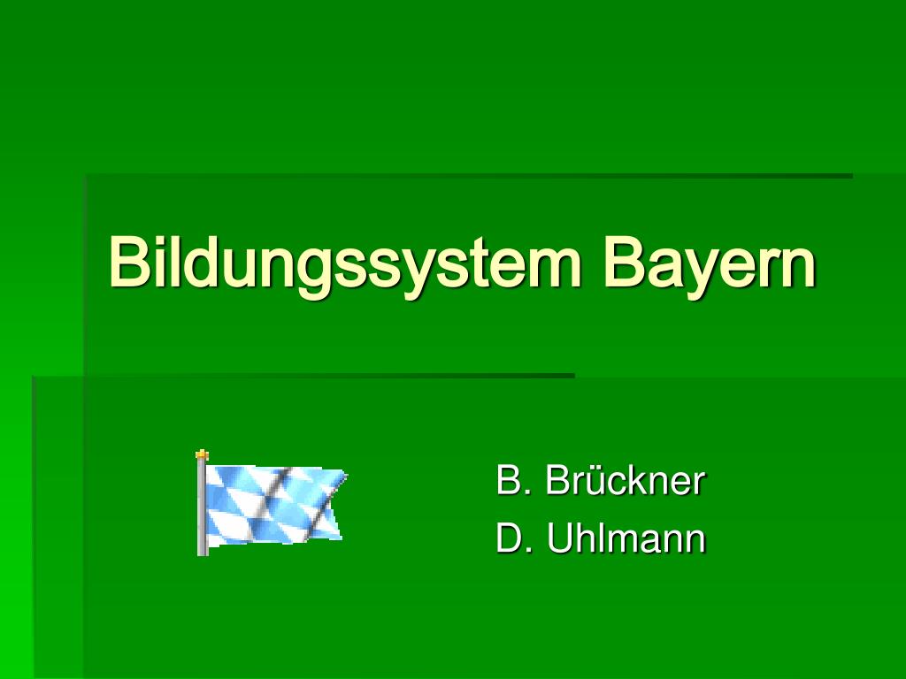 PPT - Bildungssystem Bayern PowerPoint Presentation, free download - ID ...
