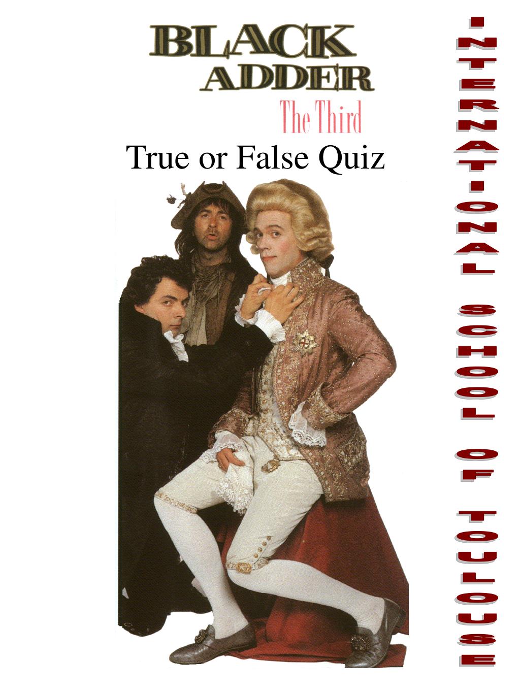 PPT - True or False Quiz PowerPoint Presentation, free download - ID ...