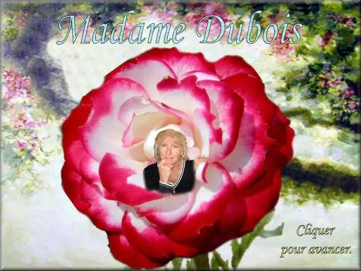 PPT Madame Dubois PowerPoint Presentation Free Download ID 1317763