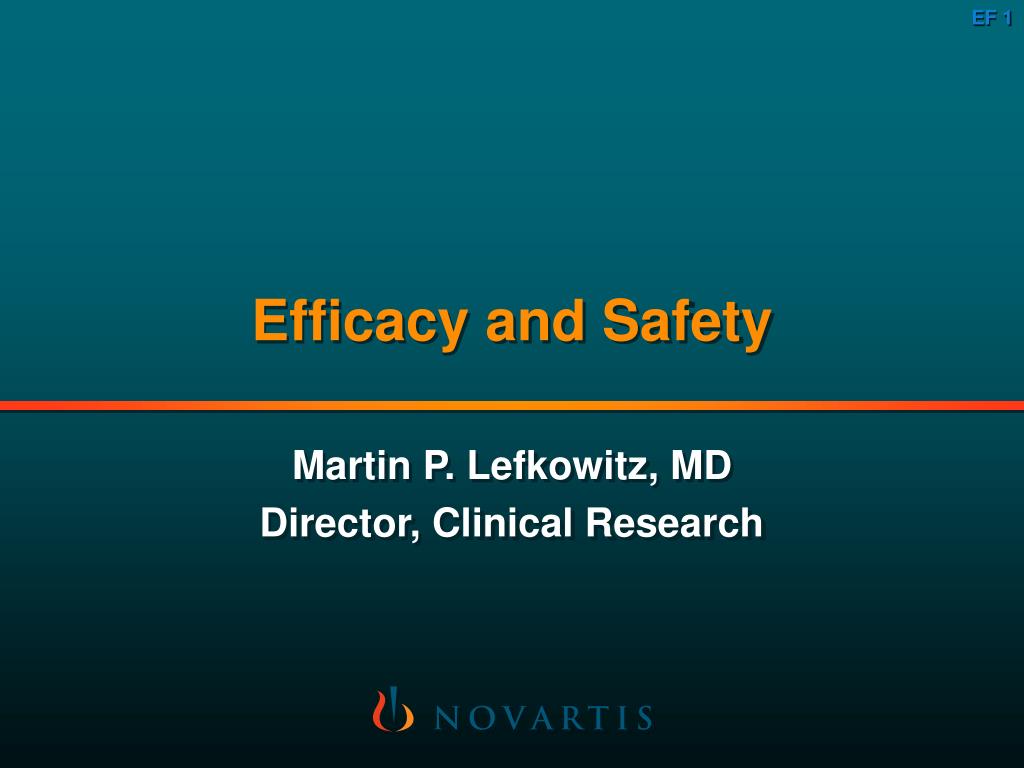 PPT - Efficacy and Safety PowerPoint Presentation, free download - ID ...